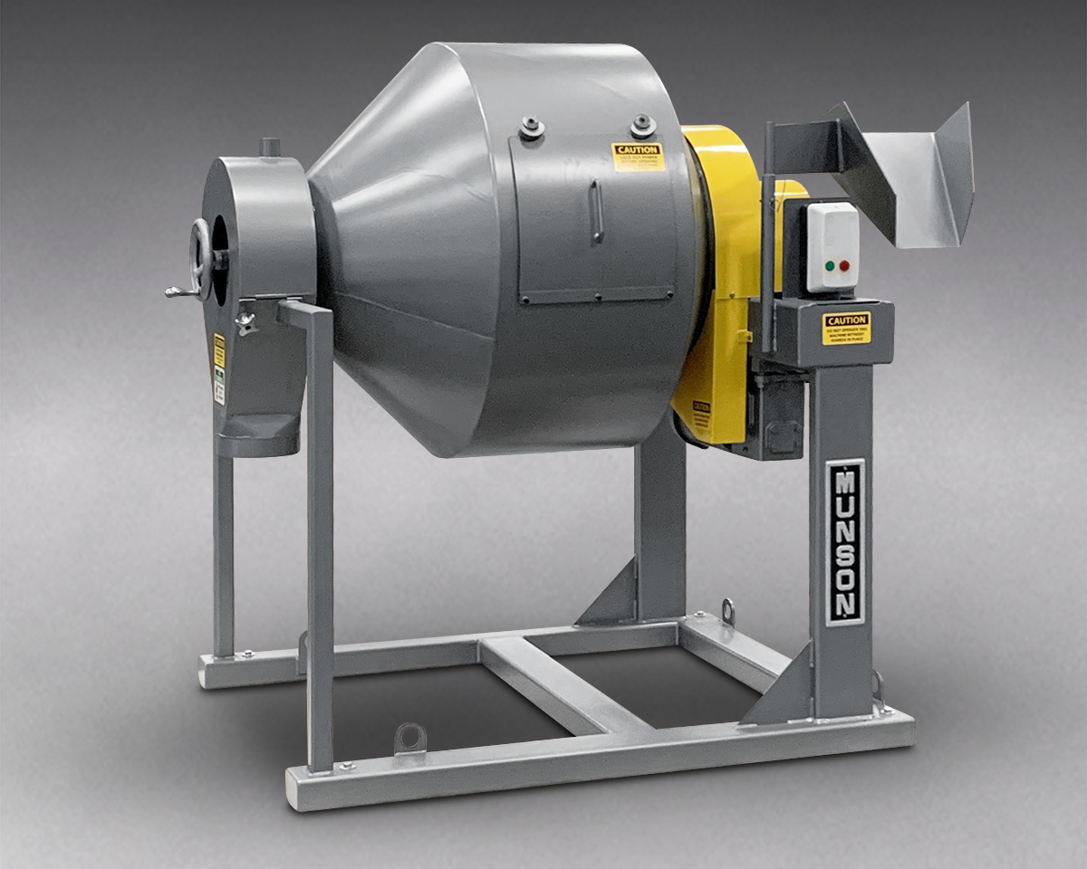 Rotary Batch Mini Mixer Resists Abrasion