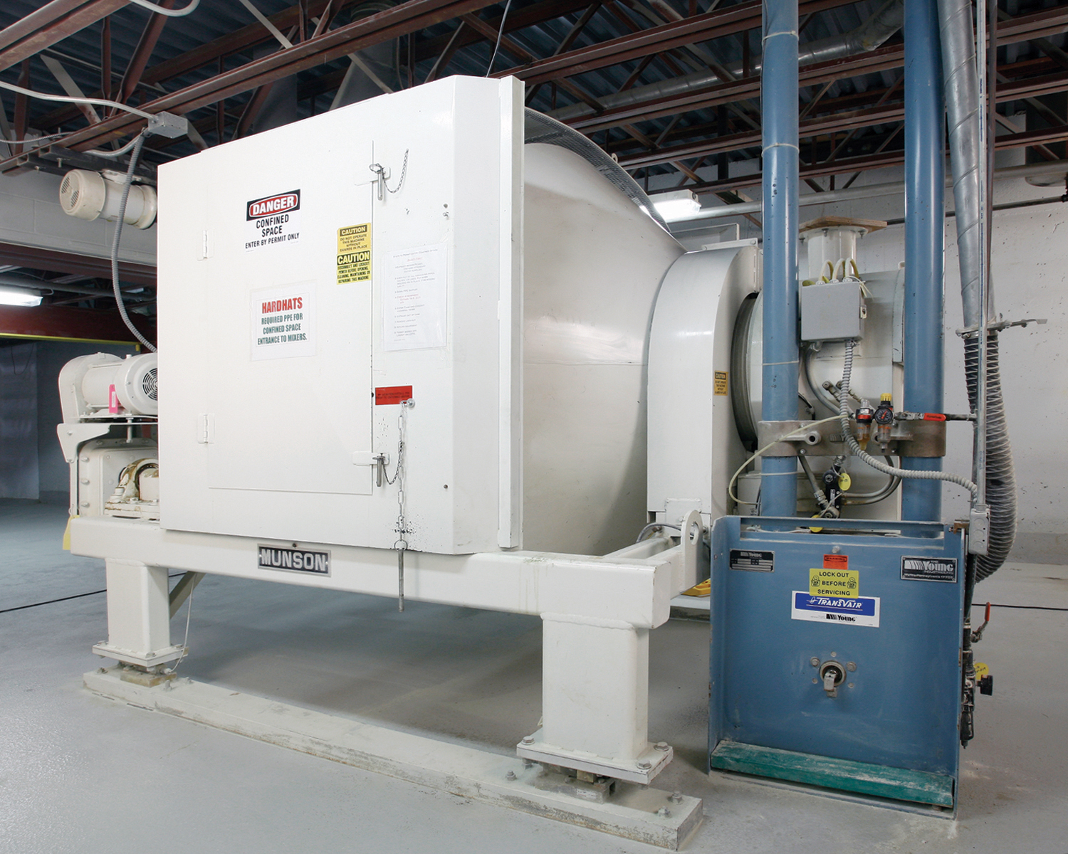 Industrial Applications for Rotary Batch Mixers - Munson Machinery, Inc.