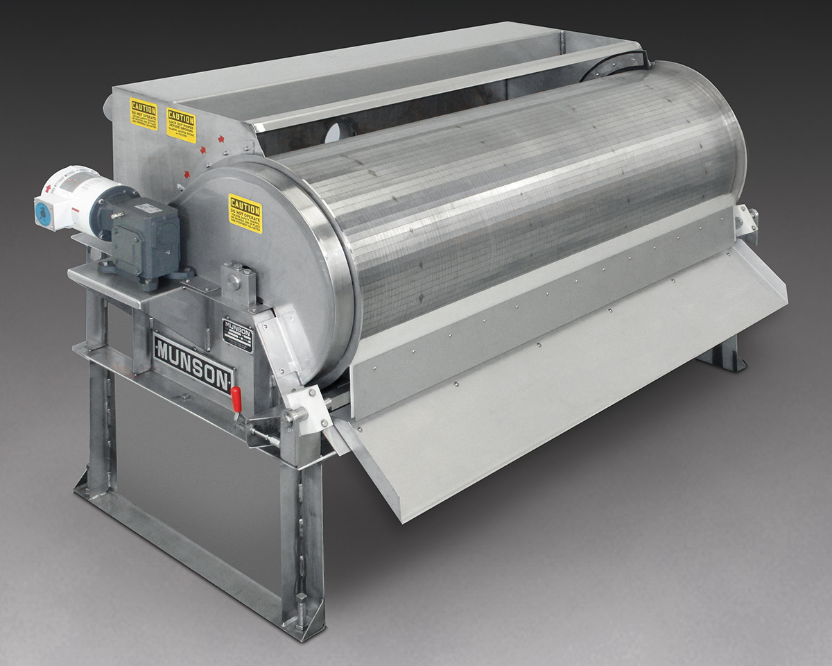Rotating Drum Screen - Liquid/Solid Separation Equipment for Bulk ...